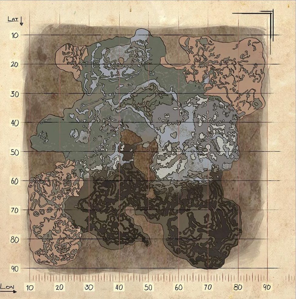 ARK: Survival Evolved Maps – Survivor Incognito
