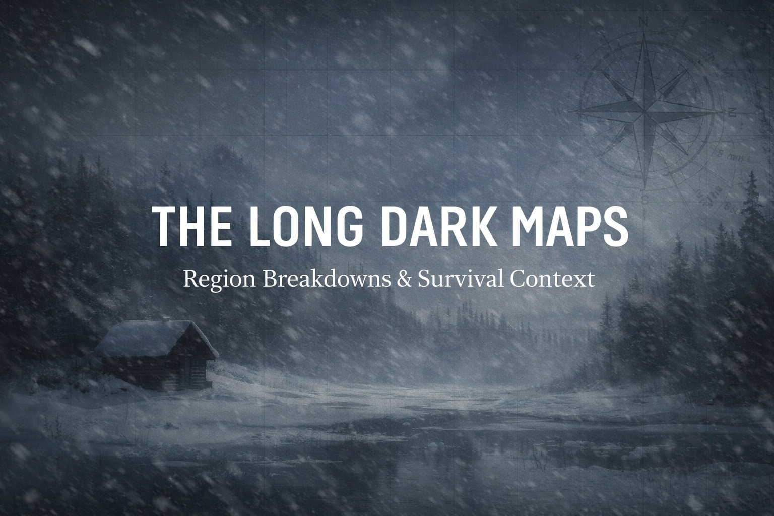 The Long Dark Maps | Region Breakdowns & Survival Context – Survivor ...