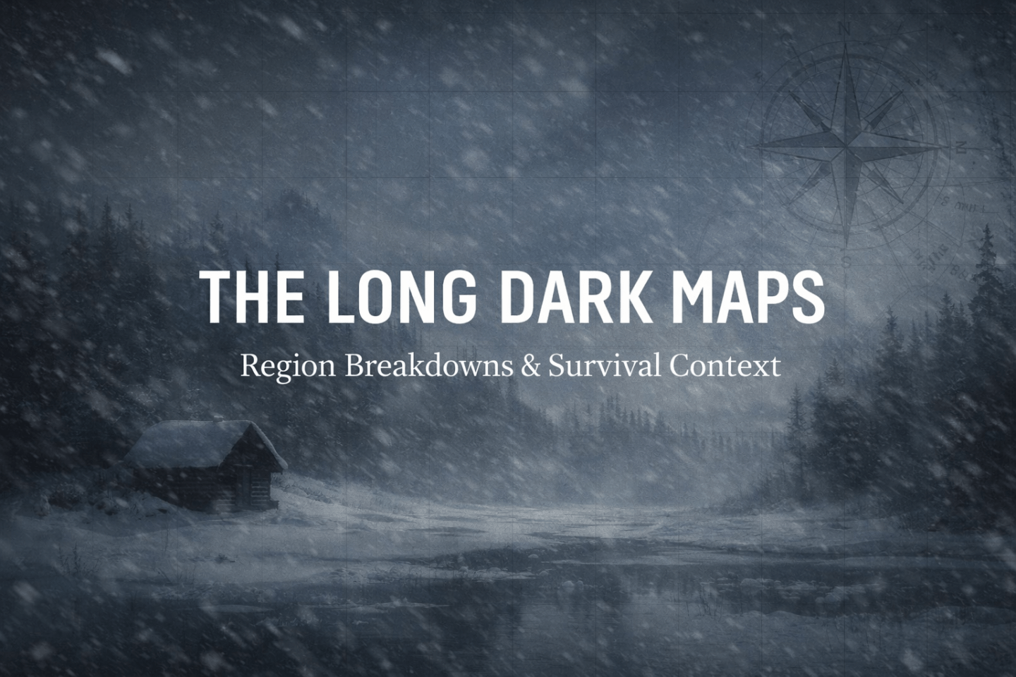 The Long Dark Maps | Region Breakdowns & Survival Context – Survivor ...