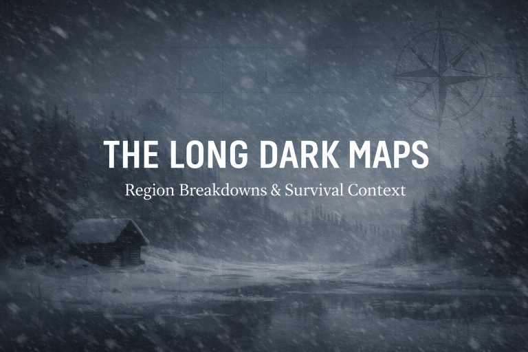 The Long Dark Maps | Region Breakdowns & Survival Context – Survivor ...